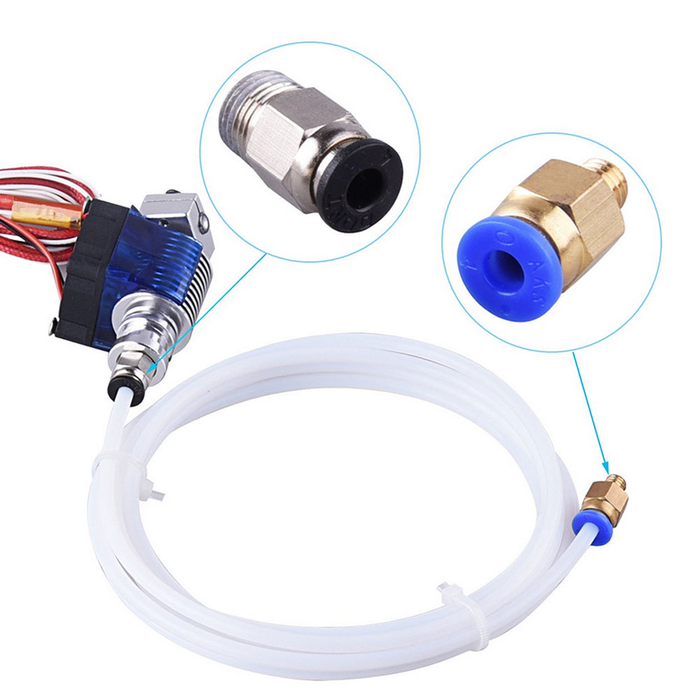 Tuyau TEFLON TUBING PTFE Set avec 10 raccords PC4-M6 10 Connecteur de ...