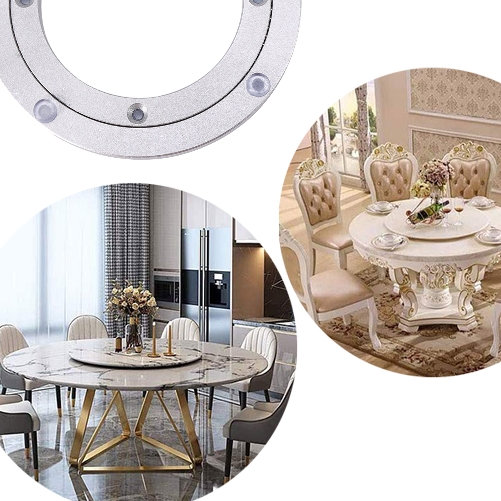 Table tournante rotative ronde plaque pivotante lisse palier de ...