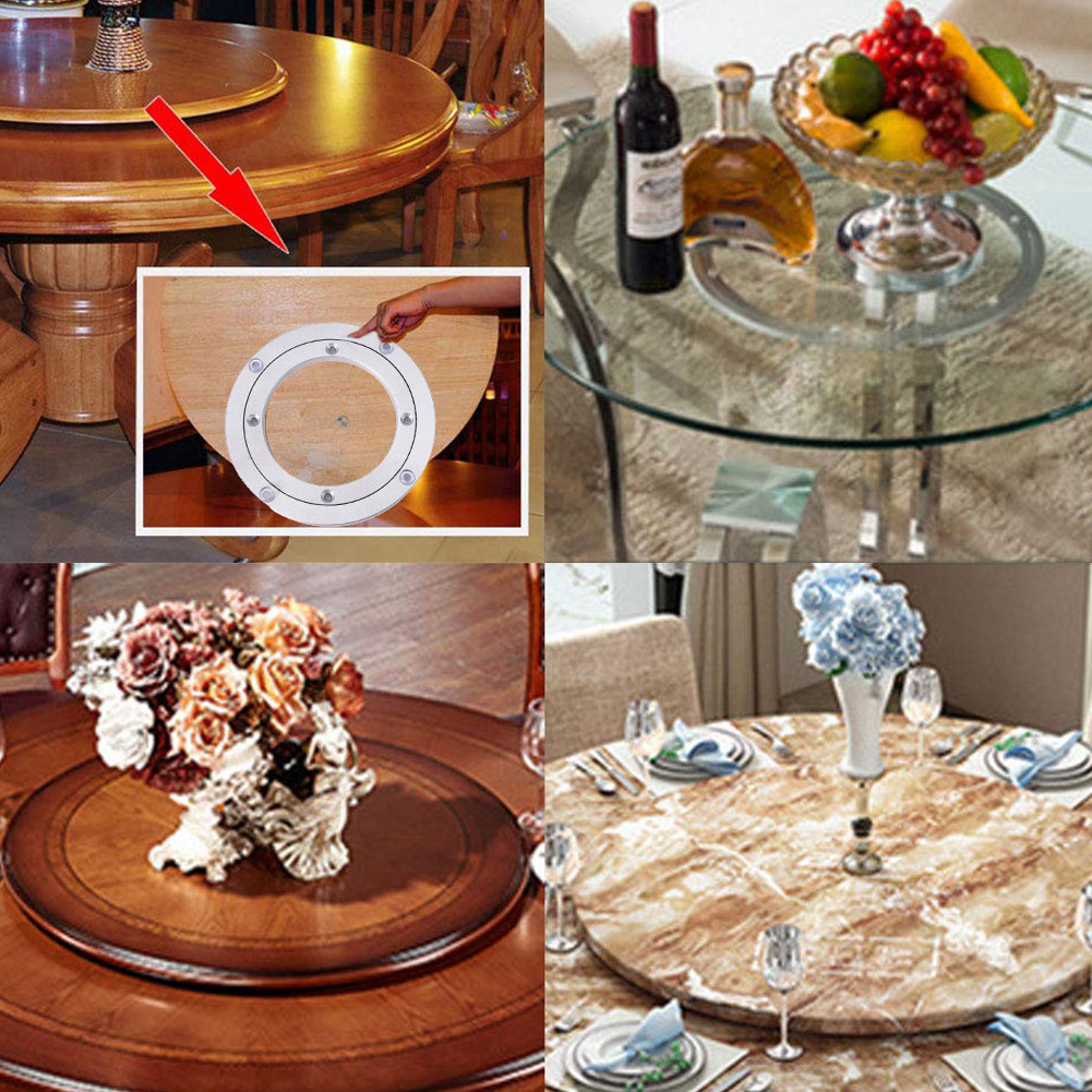 Table tournante rotative ronde plaque pivotante lisse palier de ...
