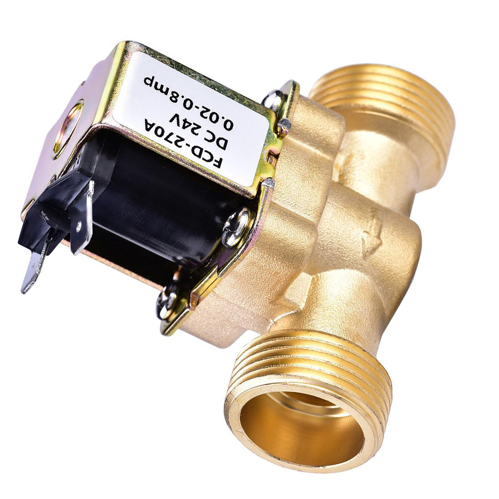 Vanne solénoïde électrique 220V FCD-180B Contrôle de l'eau en laiton ...