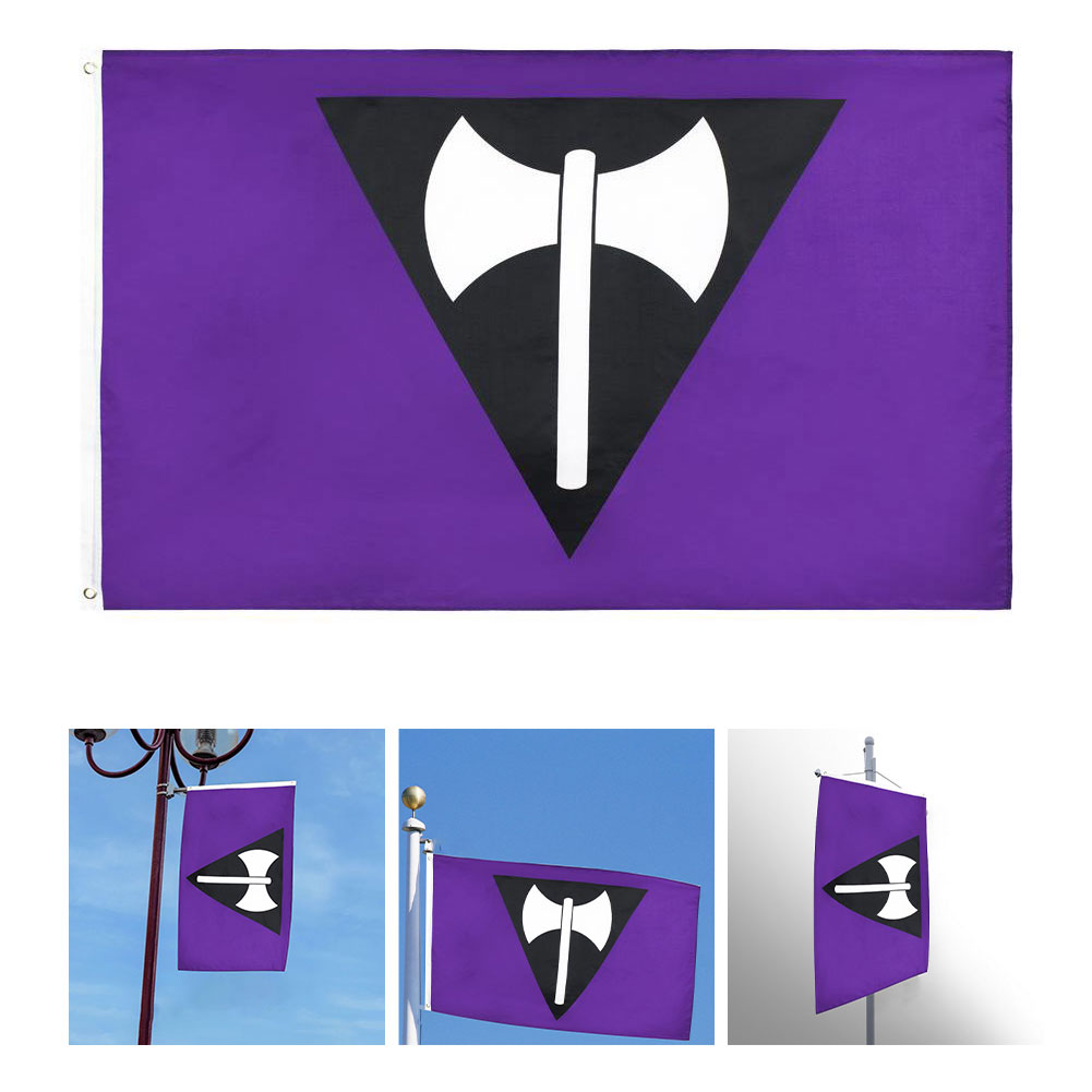 Drapeau lesbien violet LGBT pavillon d'arc-en-ciel drapeau gay avec des ...