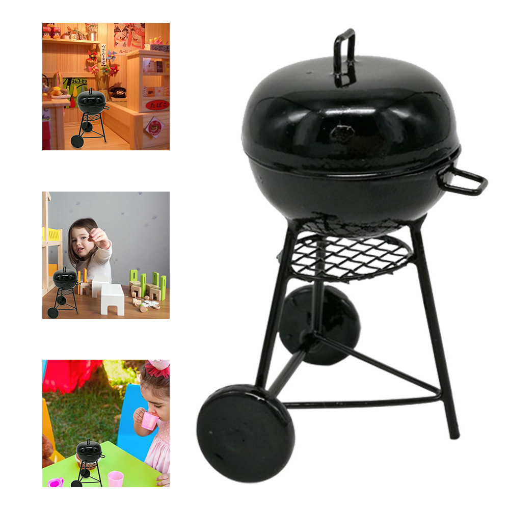 Abordable Miniature Barbecue Grill Dollhouse Miniatures Mini Picnic ...