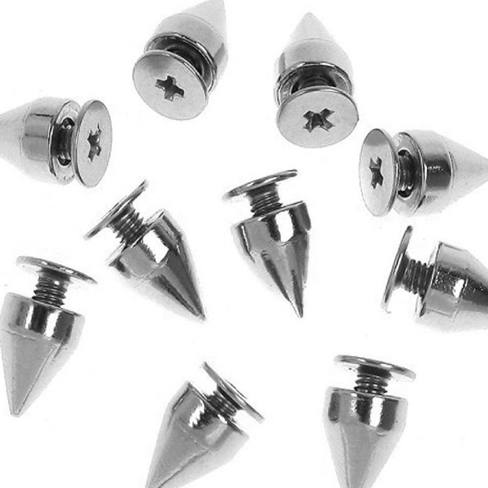 Cône rivets punk style alliage Spikes STANCHES DIY Rivets décoratifs ...